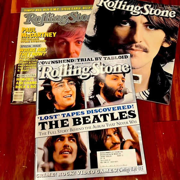 rolling stone magazine | Other | Rolling Stone Magazine The Beatles ...